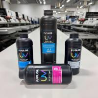 China 1000ml LED UV Ink For Epson DX5 DX7 XP600 Printhead Soft Hard Transfer Printing for sale