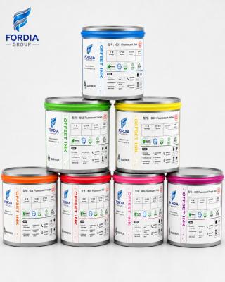 China Soy Offset Printing Ink Invisible Fluorescent Ink For Packaging for sale