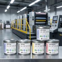 China UV LED Offset Printing Ink FAST DRY High Color Intensity PET PVC for sale