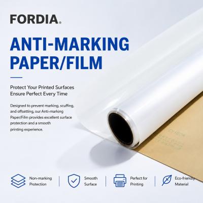 China 1150mmx20m 1300mmx10m Anti Scratch Paper Film For Offset Printing Press for sale