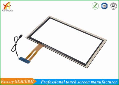 China 18.5 Inch Capacitive Touch Panel 10 Point Multi Touch Screen USB Plug and Play for sale