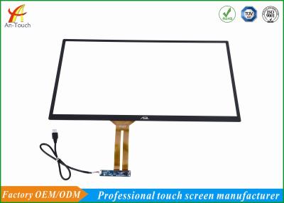 China 23.8 Inch Waterproof Capacitive Touch Screen Panel 10 Point Touch USB IIC for sale