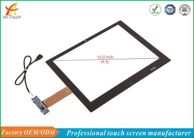 China Open Frame PCAP Touch Screen Panel 15.0 Inch USB for All In One Touch Monitor for sale