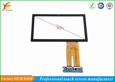 China 11.6 Inch Capacitive Industrial Touch Panel USB EETI Controller 10 Point Touch for sale