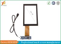 China White 7 Inch Capacitive Touch Panel With AG / AR / AF Glass , Intelligent Automatic Calibration for sale