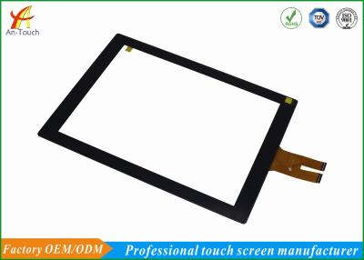 China Custom 12.1 Inch Capacitive Touch Screen Overlay Kit for All in One Touch Terminal 10 Points for sale