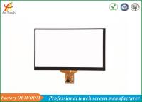 China 7 Inch Car Touch Panel Overlay Touchscreen PG Structure For Built-In With ILITEK IC for sale