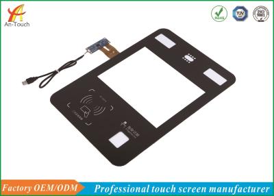 China 12.1 Inch Industrial Touch Panel Glass to Glass Structure 443x303mm for Fingerprint Module Terminal for sale