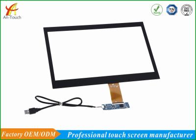 China 14 Inch Projected Capacitive Touch Screen Display Panel Anti Collision POS Monitor 10 Point Multi Touch for sale