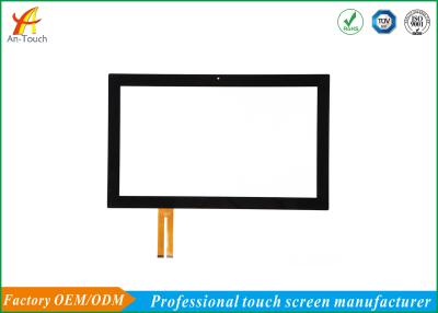 China 21.5 Inch Glass Capacitive Touchscreen Display 6H Hardness 86% Transmittance for sale
