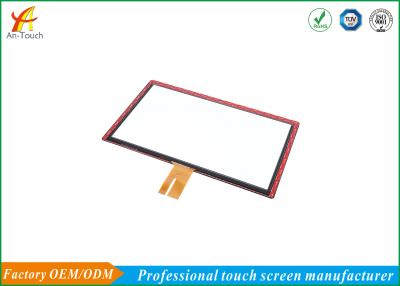 China Projected Capacitive Touch Panel 656x394mm for Public Pay Phones USB IIC RS232 for sale
