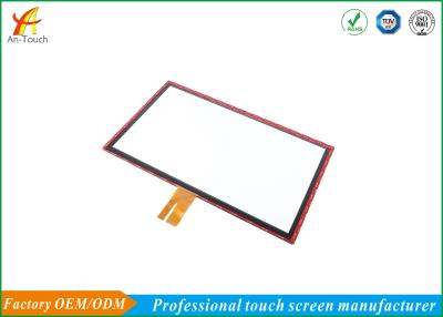 China 10 Point Projected Capacitive Touch Screen 757x451mm USB IIC RS232 for sale