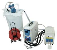 China 5KW Water Cooling Induction Forging Heater 80KHZ IGBT Pipe Preheating Bending for sale
