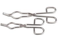 China 15cm Laboratory Crucible Tongs Alloy Melting Furnace Tongs With Bow for sale