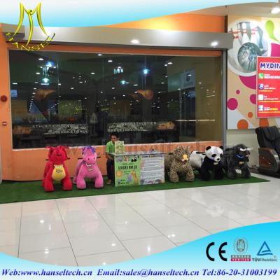 China Hansel drivable kids electric ride animal with horse ride made in guangzhou china for sale