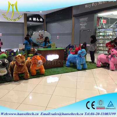 China Hansel kids amusement scooter and kids 4 wheel animal bikes for sale for sale