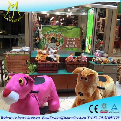 China Hansel electric bumper car rides and moving horse toys for kids for sale