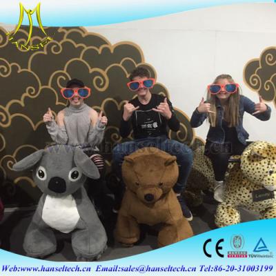 China Hansel shopping mall indoor kids amusement rides for sale and motorized horse carriage for sale