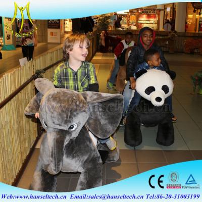 China Hansel kiddie helicopter rides in and coin operated electric dog walking machine for sale