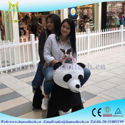 China Hansel motorized walking animals kids ride and fun horse scooter for sale for sale