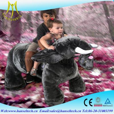 China Hansel used carnival rides coin operated kiddie rides and toys vending machine animals for sale