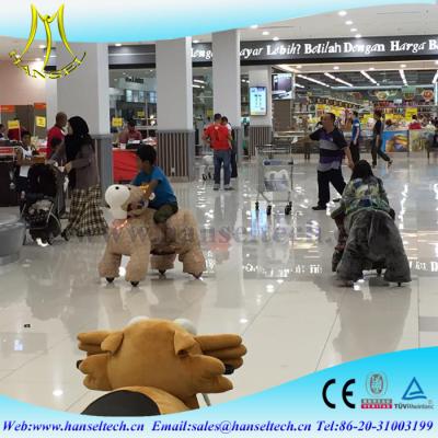 China Hansel indoor park rides carousel and panda kiddie ride from guangzhou for sale