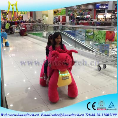 China Hansel plush animals rides for fair and fun elephant riding toy	for sale for sale