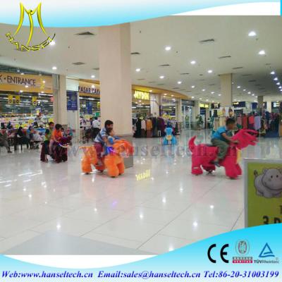 China Hansel carnival rides children's electric cars and zippy electric scooter for sale
