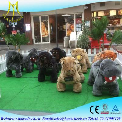 China Hansel kiddie animals amusement rides and boys bike rides for sale for sale