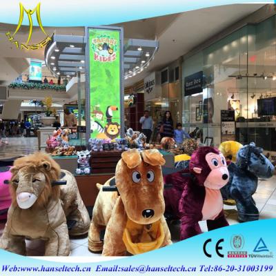 China Hansel coin operated animals  kids rides	 and animals names for rides for sale