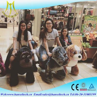 China Hansel coin operated park amusement rides and animals rides in mall for sale