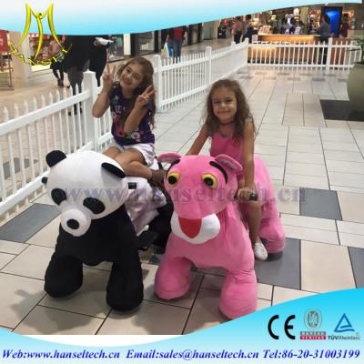 China Hansel coin operated animals kiddie rides	and park amusement rides for sale