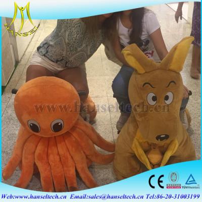China Hansel entertainment ride on mower and fun electric animal ride	made in china for sale