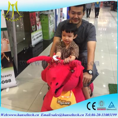 China Hansel animal ride with racing games and electric scooters	for mall for sale