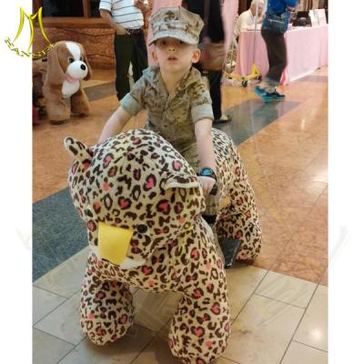 China Hansel excavator ride on toy and motorized animals rides with skateboard wheels for sale