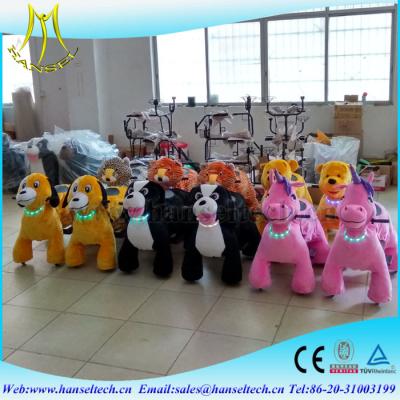 China Hansel Battery Powered Animal Rides / Toys Shopping Mall Center Game for sale