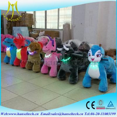 China Hansel Guangzhou Cute Shopping Mall Play Games Animal Toy Battery Operated Riding Animal At Mall for sale
