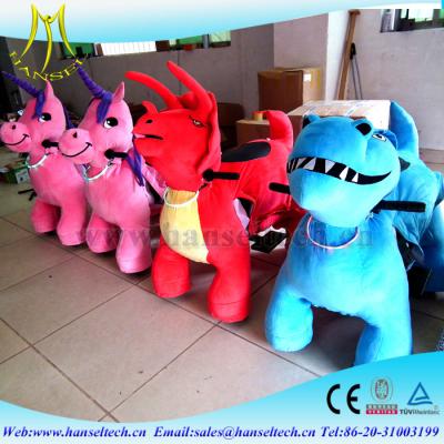 China Hansel coin operated China Vendor Mechanical Animal Kids Ride Animal Toys Cars for sale
