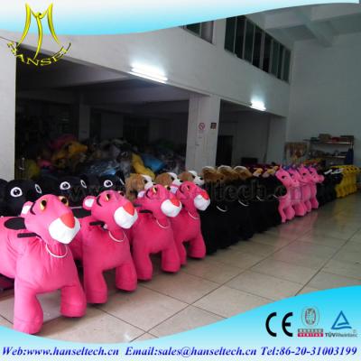 China Hansel coin operated Stuffed Animal On Sale Mall Kids Play Area Mechanical Animal Rides for sale