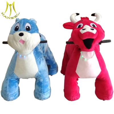 China Hansel animal joy ride manufacture and motorized scooter ride made in china with stuffed motorized plush anima salel for sale