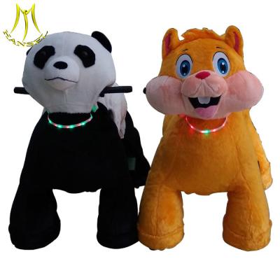 China Hansel mall animal scooter for mall and coin operated animal ride for rent with kids ride on animals wholesale for sale