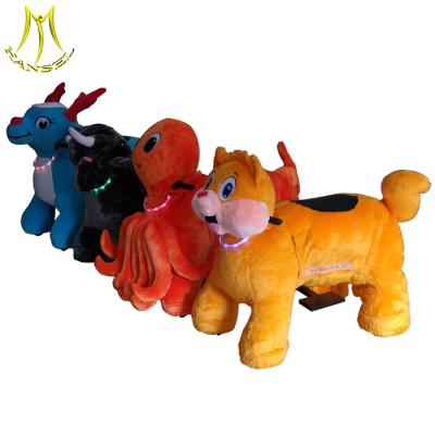 China Hansel stuffed animal scooter made in china and battery operated ride on horse with name for stuffed animals for sale