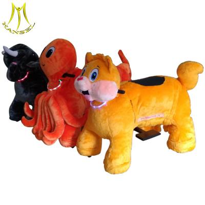China Hansel ride on animals made in china and walking animal toy ride with animal car battery operated for sale for sale