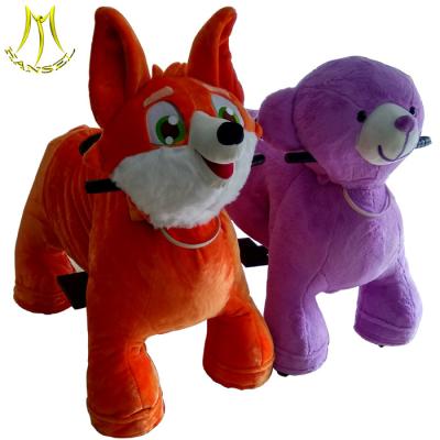 China Hansel baby rides on animal scooter and kids rides for shopping centers with animal scooter for mall for sale