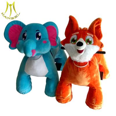 China Hansel aniaml scooter for mall and plush motorized animal made in china with ride on animals for kids for sale