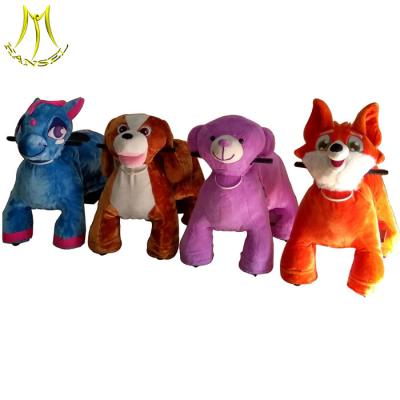 China Hansel kids animal scooters in mall and 24v electric ride on toys with ride on animal toy animal robot for sale