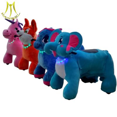 China Hansel carnival games motorized animals and kiddy ride coin operated animal scooter with dinosuar rides for kids for sale
