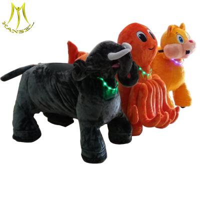 China Hansel coin operated interesting products 2016 electric animal unicorn ride on for kids mall for sale