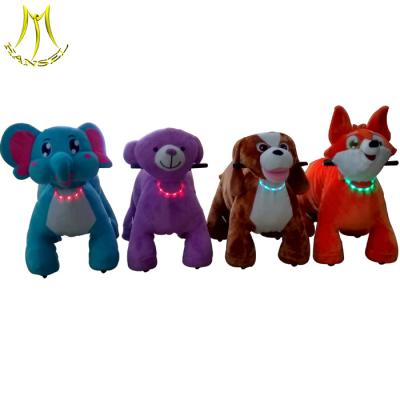 China Hansel chinese electronic toys for mall and adult ride on toys animal scooter with walking toy unicorn for sale