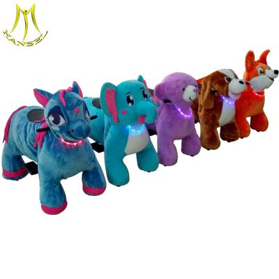 China Hansel motorized animals made in china and children's electric toy animal with plush animal electric scooter for sale